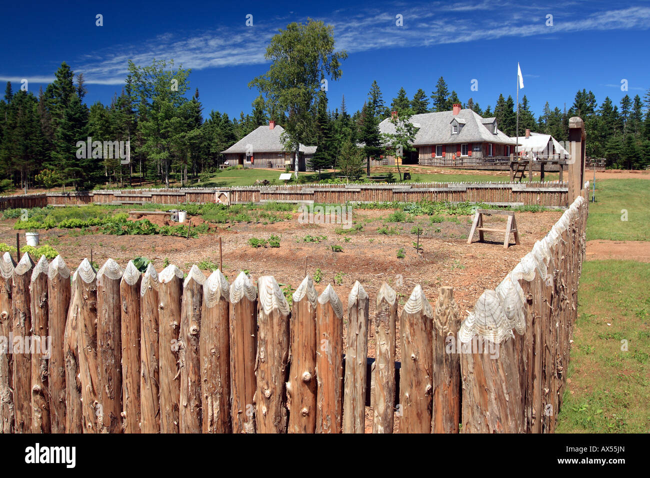 historic village at Roma Three Rivers prince edward island PEI Canada ...