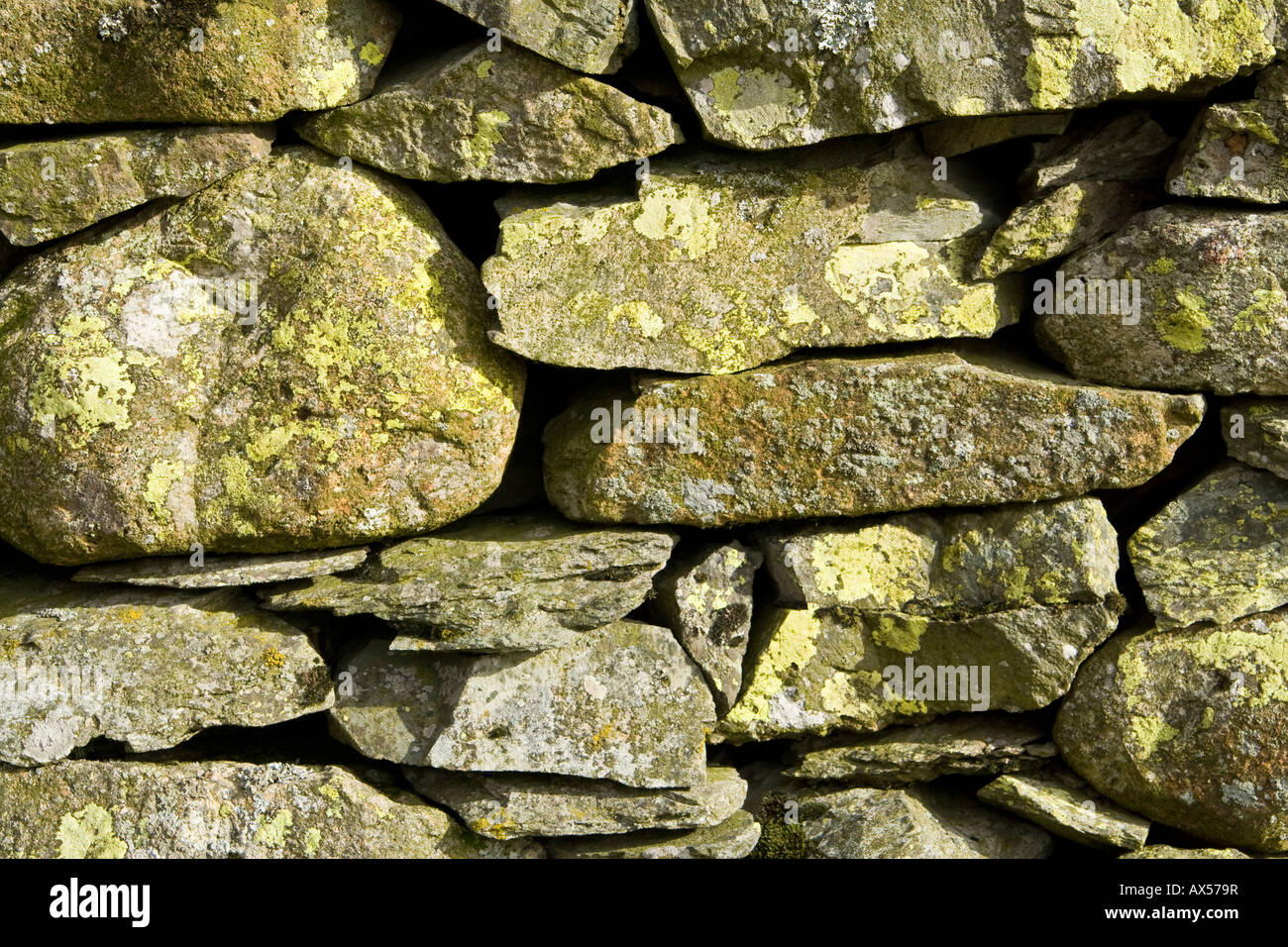 Dry stone wall, Cumbria, UK Stock Photo - Alamy
