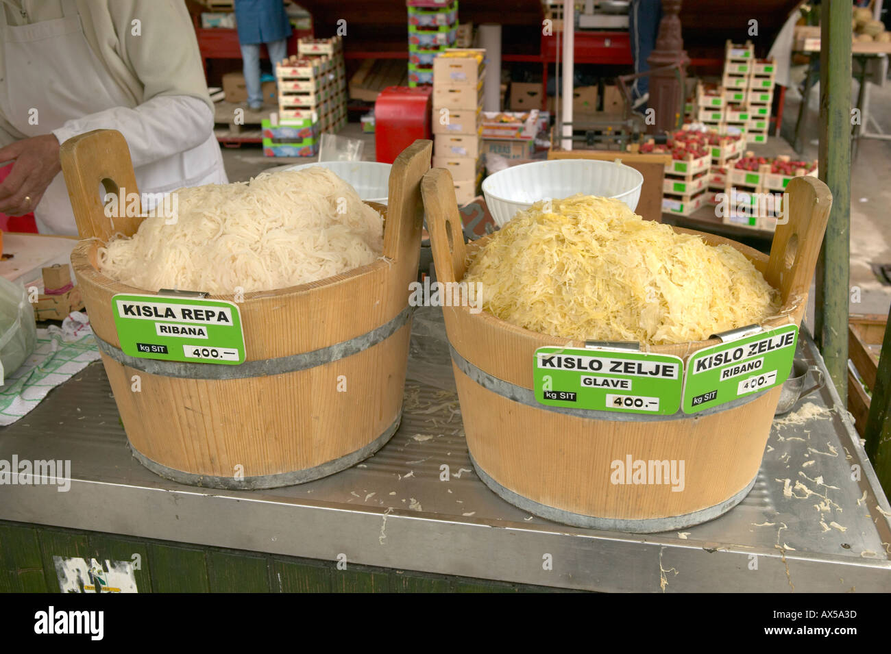 Slovenia Ljubljana Sauerkraut Kislo Zelje Kisla Repa Sour Turnip for ...