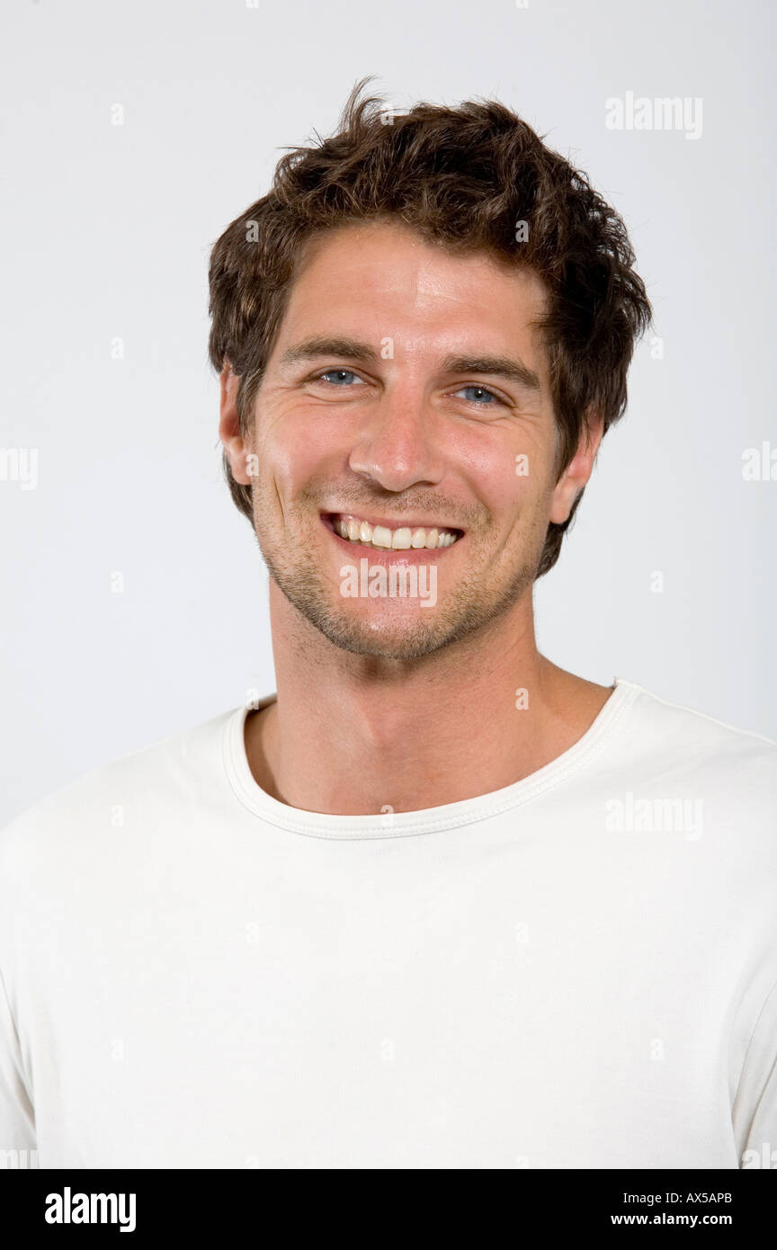 Smiling portraits photo Cut Out Stock Images & Pictures - Alamy