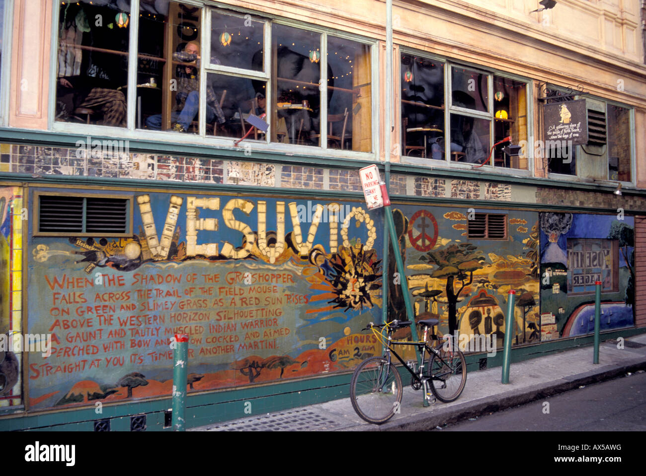 Cafe vesuvio hi-res stock photography and images - Alamy
