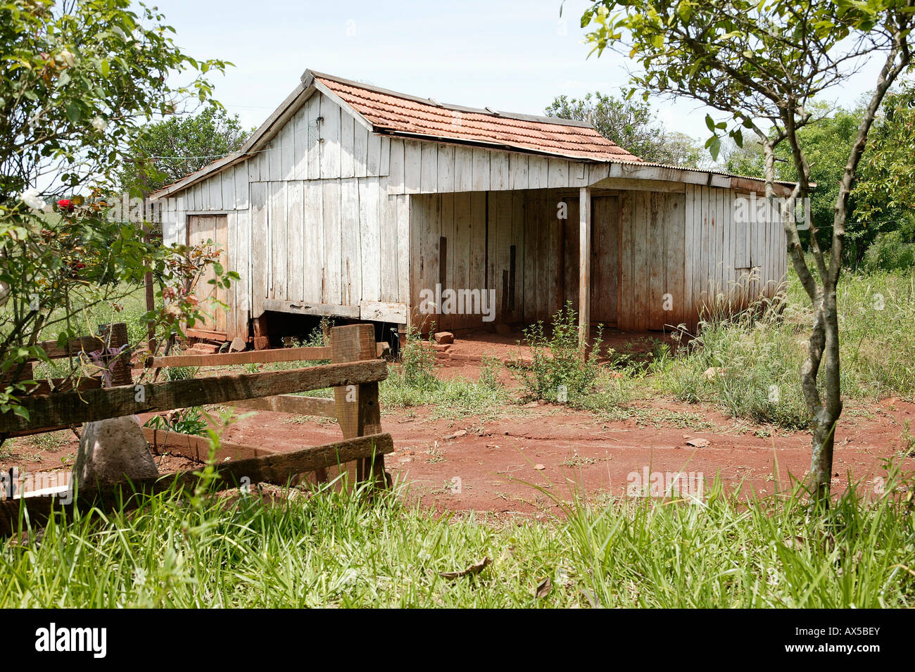 Abandoned farm house, Paraguay, South America Stock Photo - Alamy