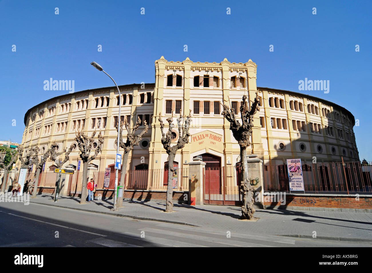 Bullfighting ring in Murcia, Spain, Europe Stock Photo - Alamy