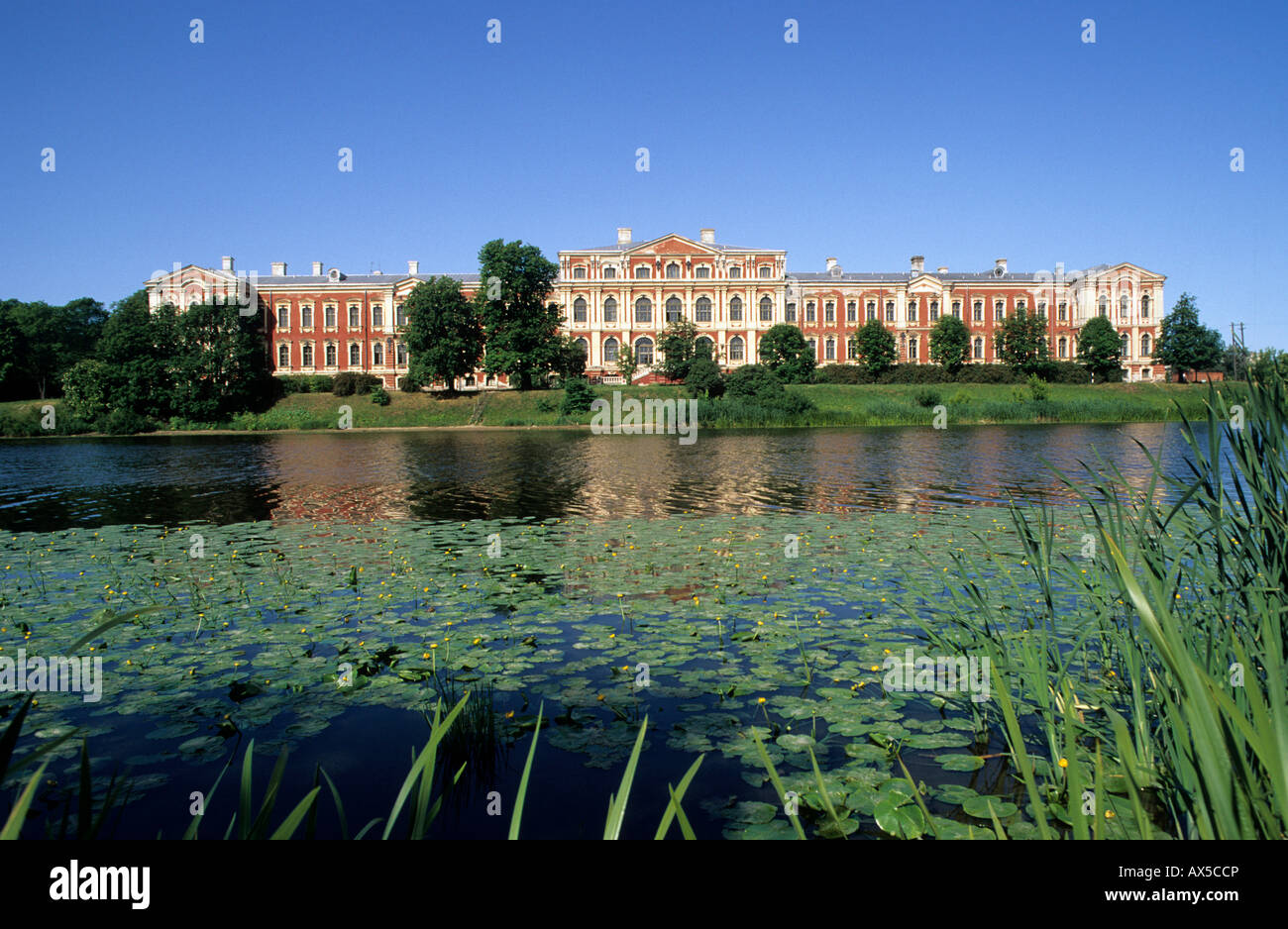 Mitau castle, Jelgava, Latvia, Baltic States Stock Photo - Alamy