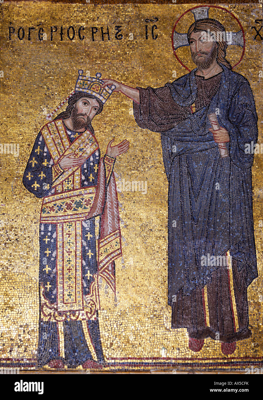 Coronation of the king of the Normans Roger II by Jesus Christ La ...