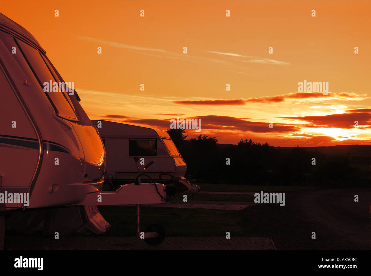 Caravans caravanning hi-res stock photography and images - Alamy