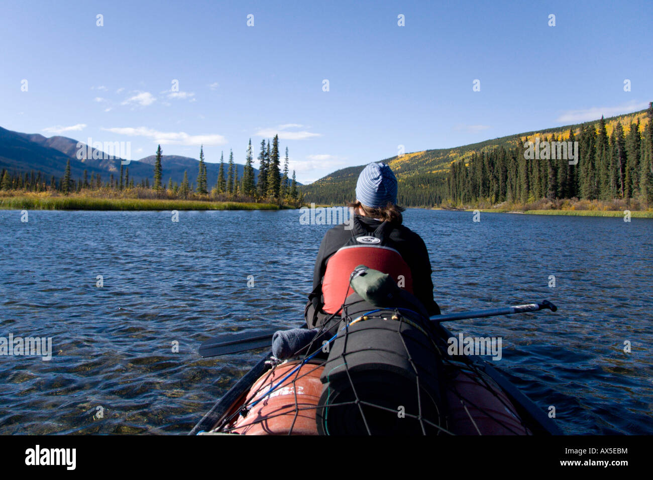 Fall canoe trips hi-res stock photography and images - Alamy