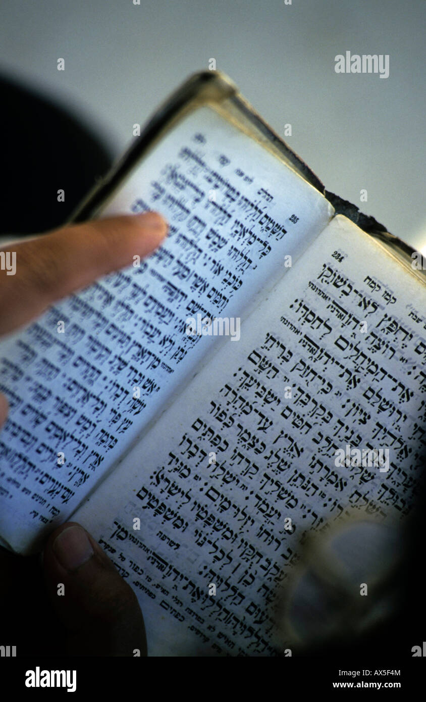 Torah, Wailing Wall, Jerusalem, Israel Stock Photo - Alamy