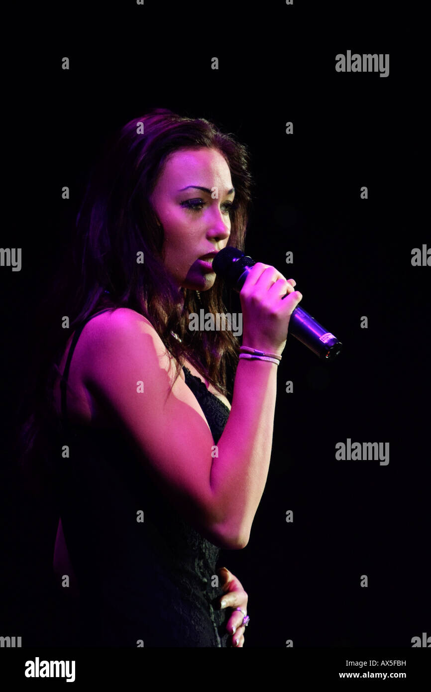 Holy Harrison, singing at Young Voices concert at Hallamfm arena in ...