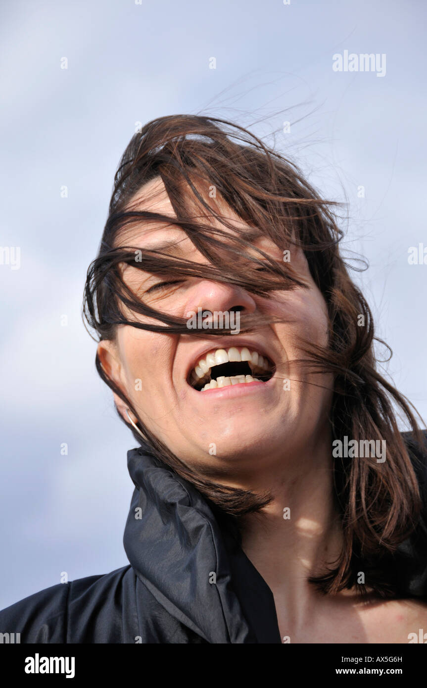 Ruffled Hair High Resolution Stock Photography and Images - Alamy