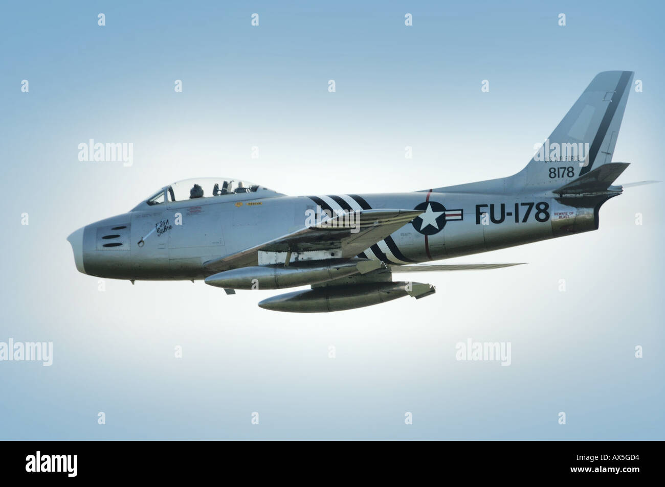 F86A Sabre American U.S.A.F. Jet fighter Stock Photo - Alamy
