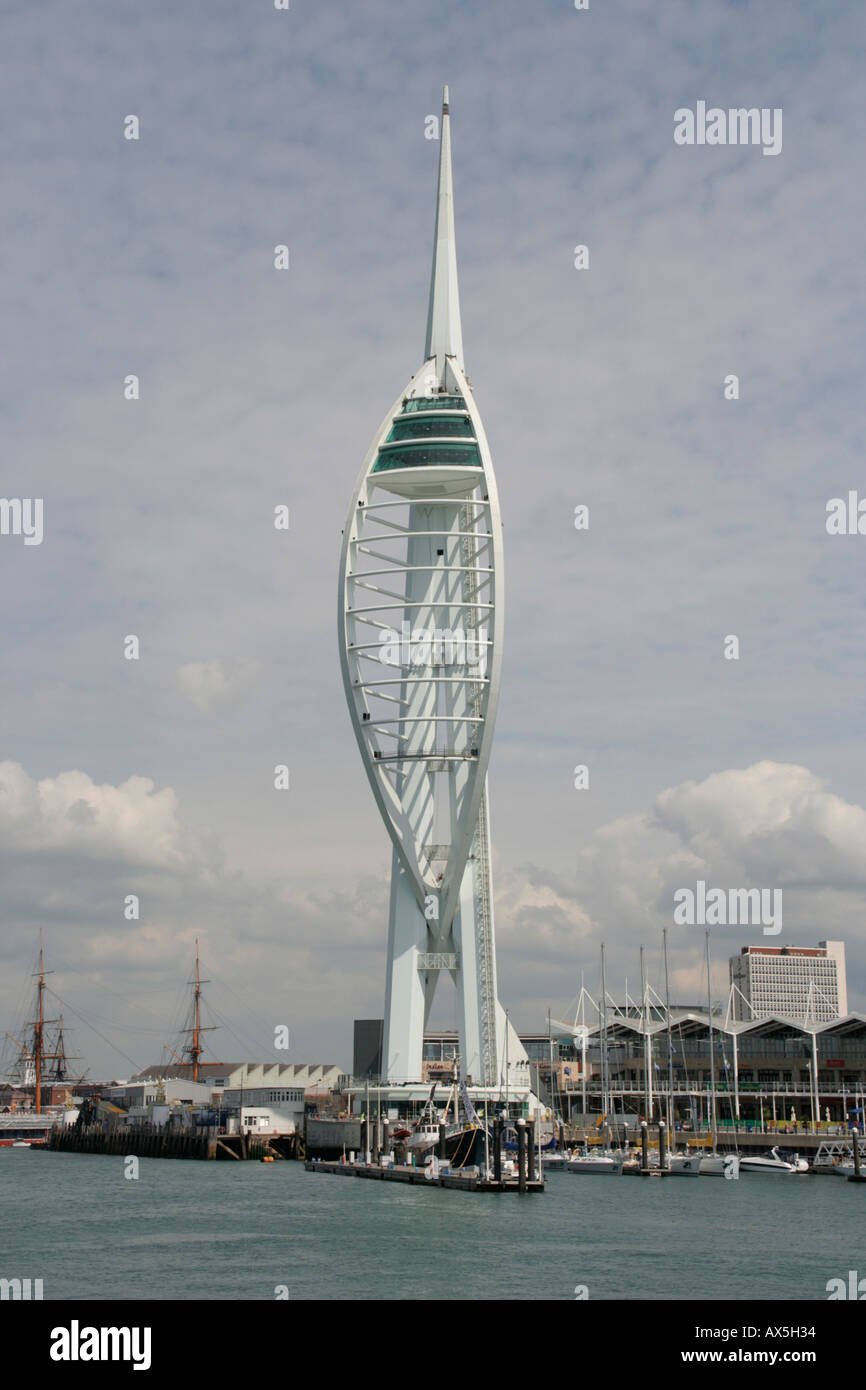 spinnaker observation tower portsmouth england adjacent to Gunwharf ...