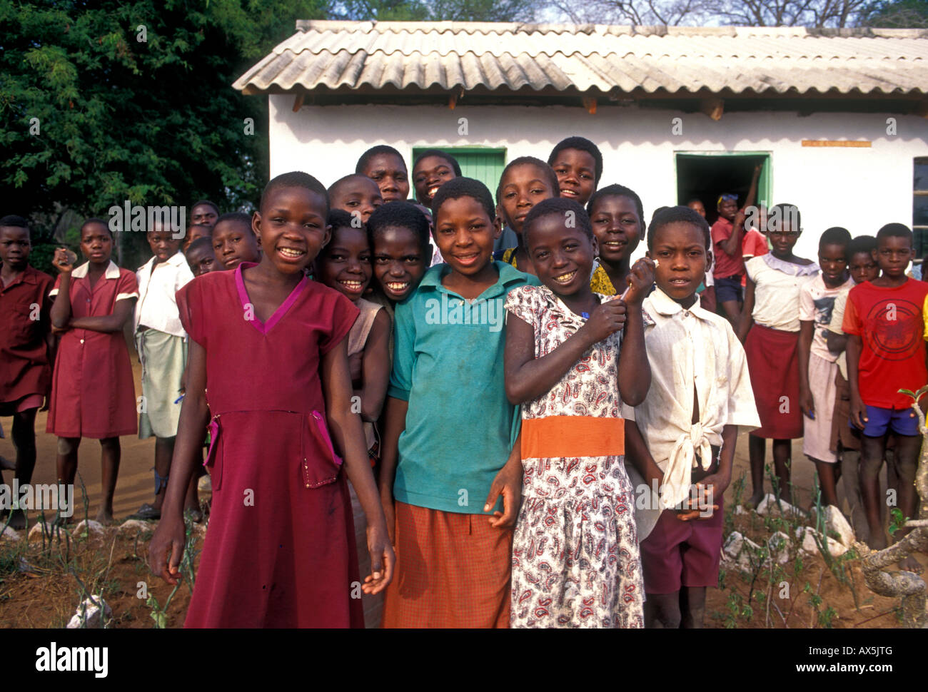 Zimbabwean boys and girls, boys, girls, children, schoolchildren ...