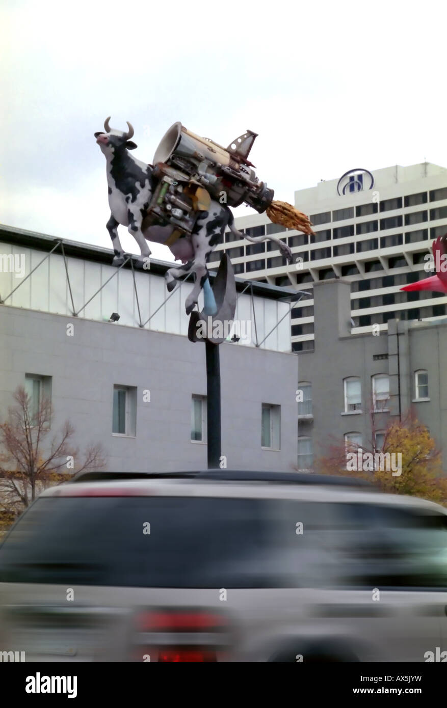 A very creative & comical artist's rendition of "The Cow Jumped Over ...