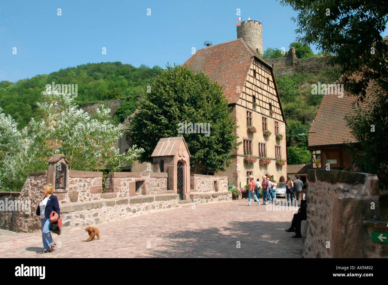 Mediaeval town of Kaysersberg, Alsace, France Stock Photo - Alamy