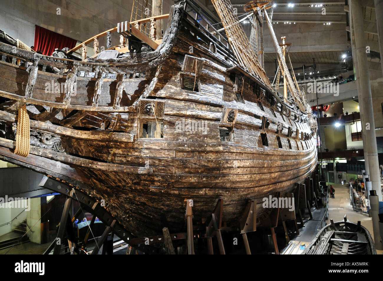 Ship, Vasa Museum (Vasamuseet), Djurgarden, Stockholm, Sweden ...