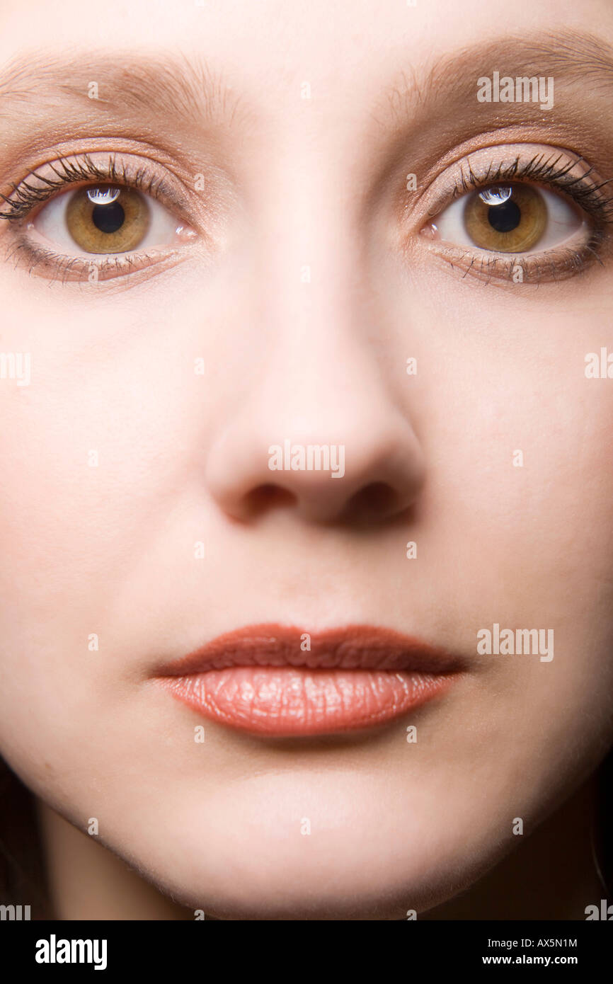 Frontal closeup hi-res stock photography and images - Alamy