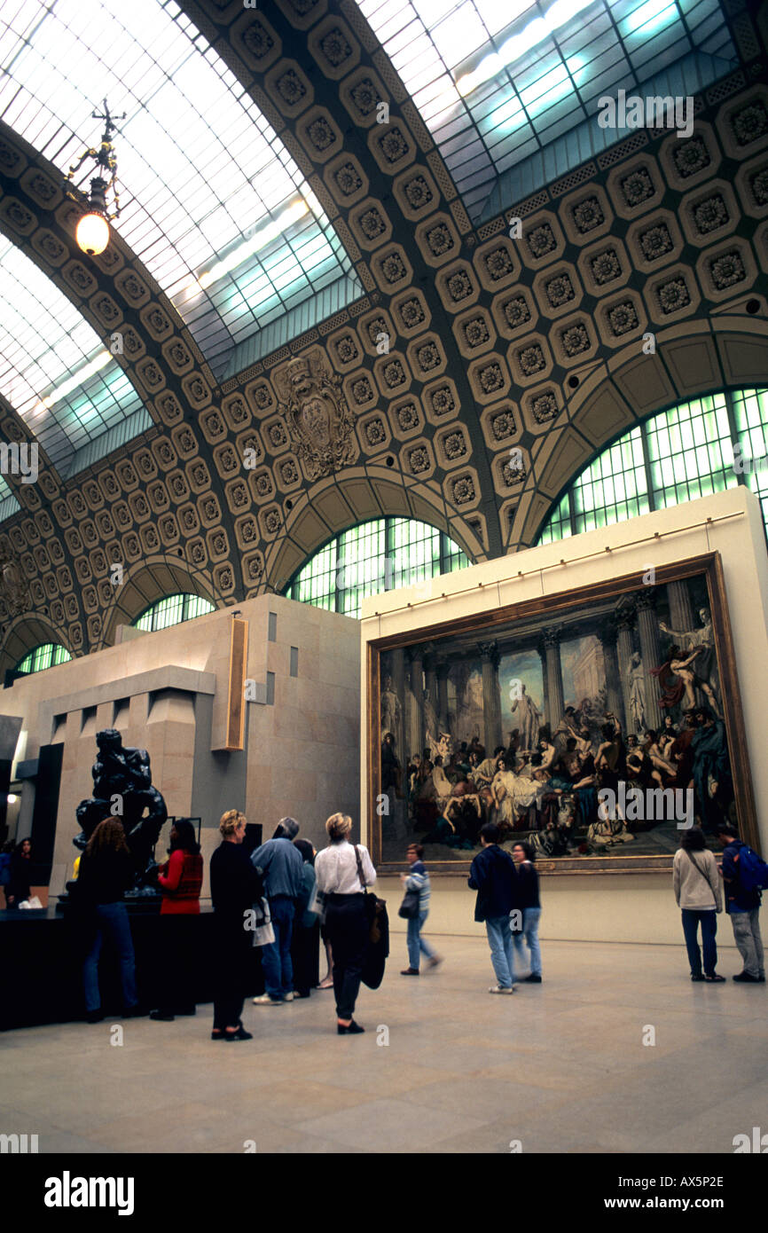 the wonderful Museum de Orsay in Paris France Stock Photo - Alamy