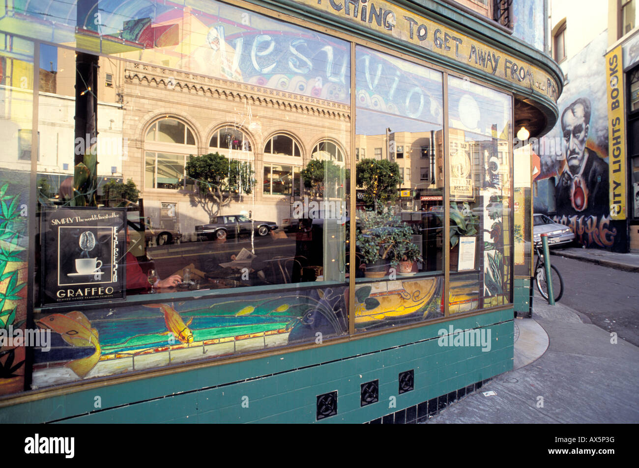 Cafe vesuvio hi-res stock photography and images - Alamy