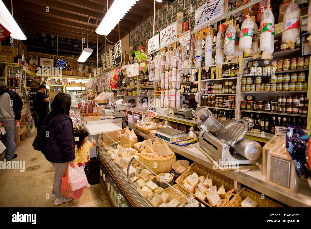 Molinari Deli North Beach San Francisco Stock Photo - Alamy
