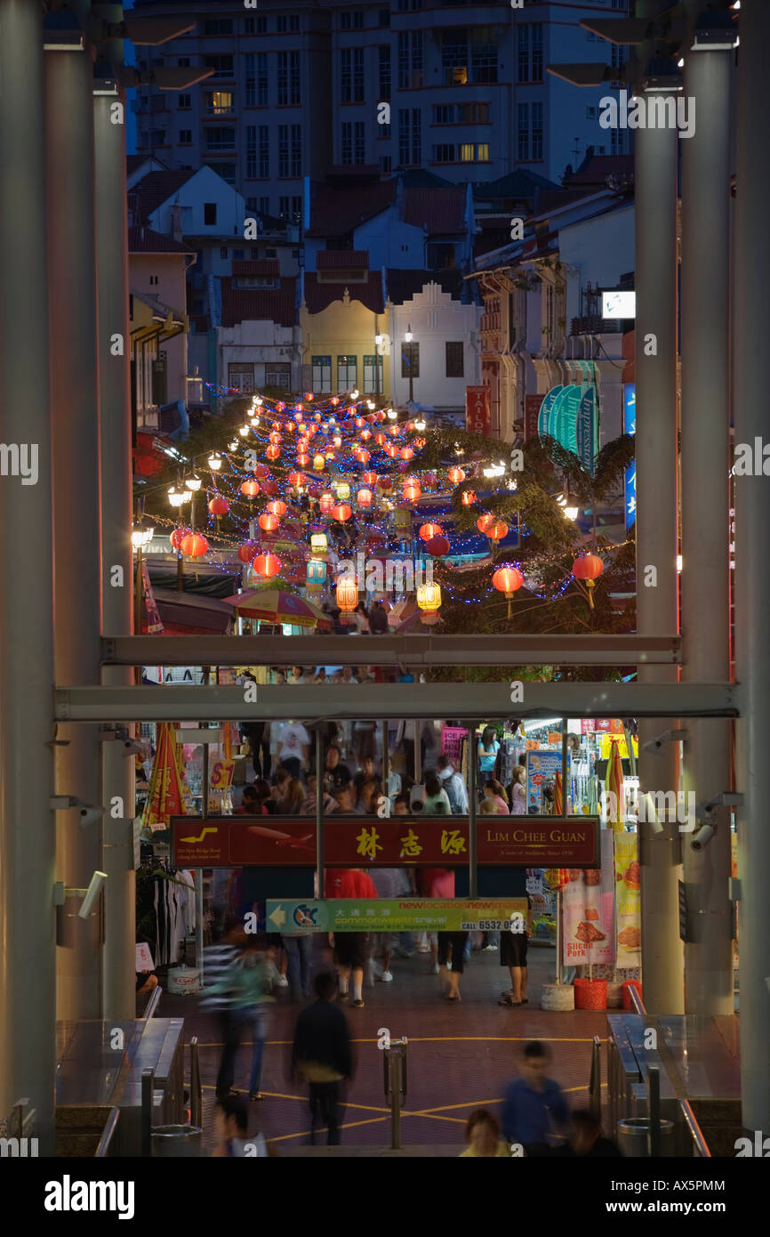 Singapore chinatown mrt station hi-res stock photography and images - Alamy
