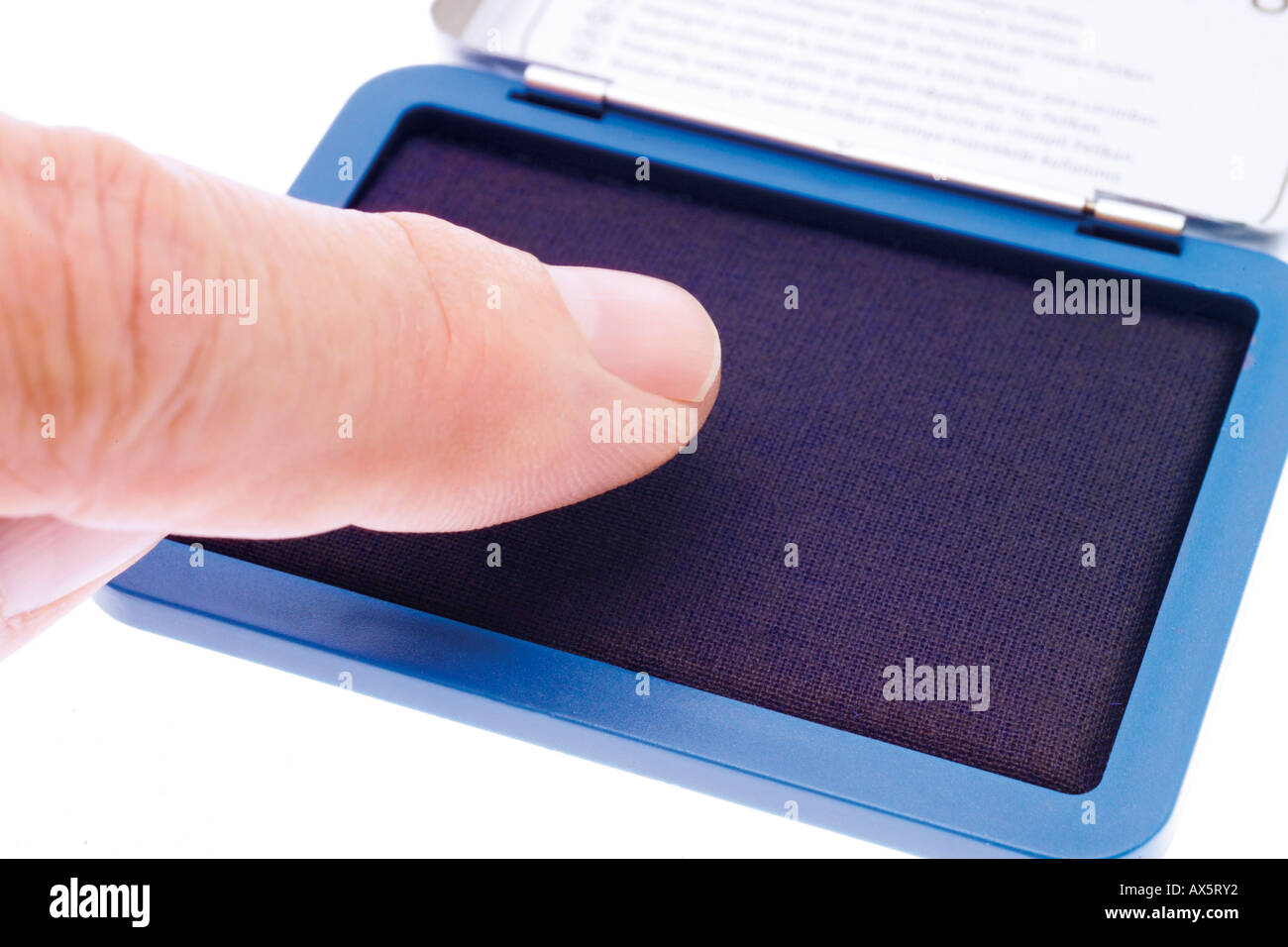 Ink finger hi-res stock photography and images - Alamy