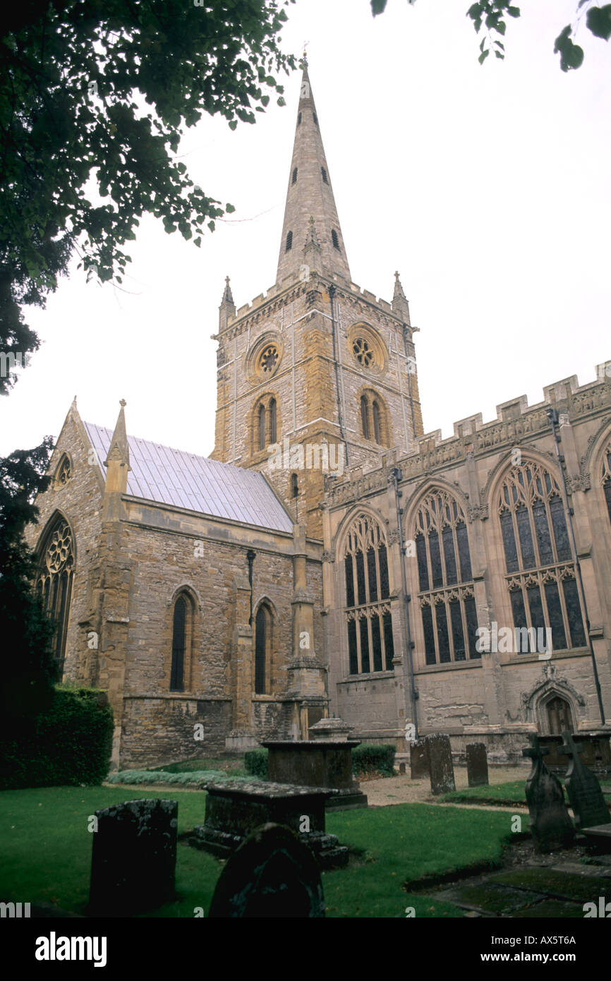 William Shakespeare s church Holy Trinity Stratford Upon Avon England ...