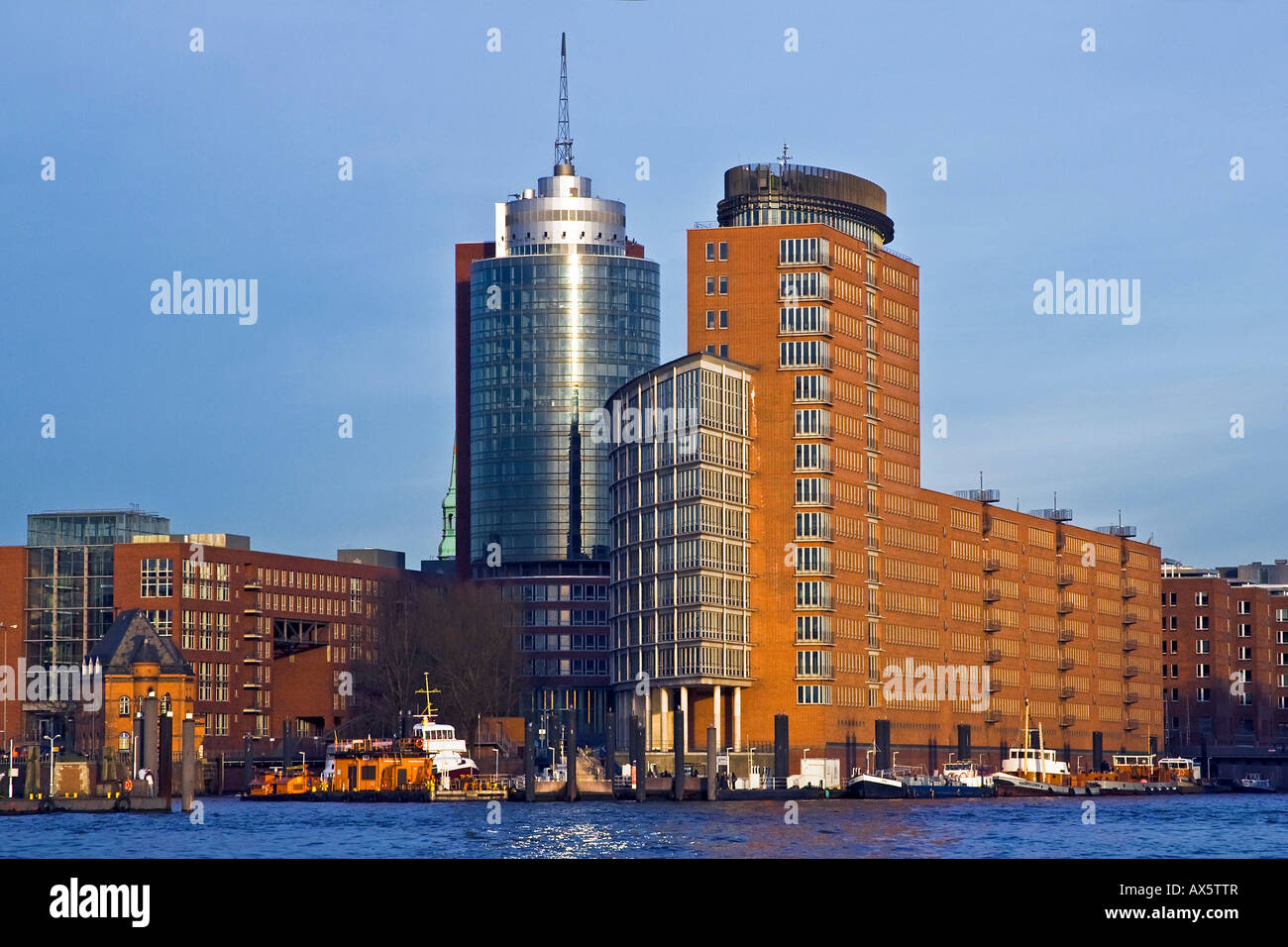 Hanseatic trade center at hamburg harbour hi-res stock photography and ...