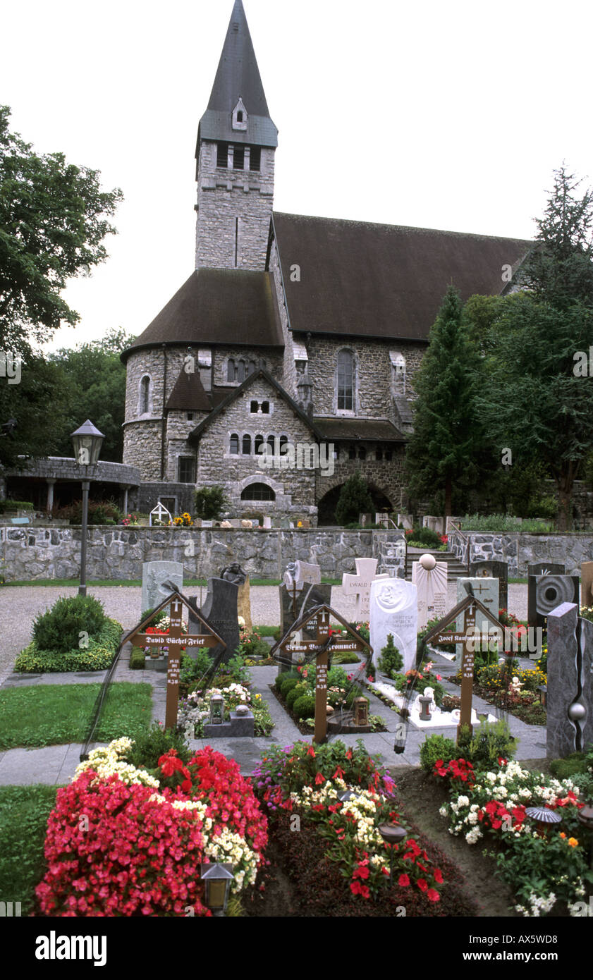 Furst Joann Von Leichtenstein Church in village of Balzers ...
