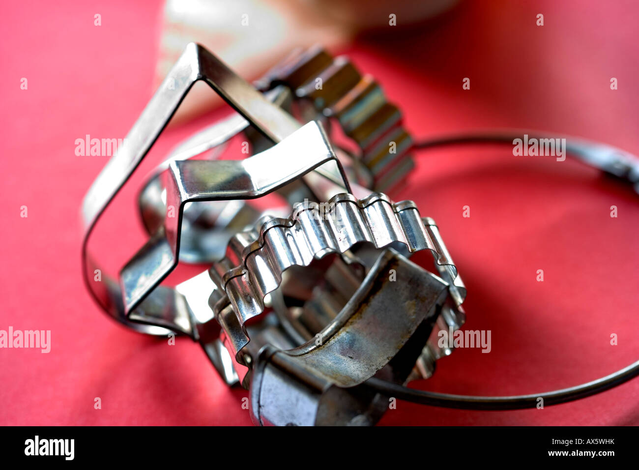 Grandmother's old cookie-cutters Stock Photo - Alamy