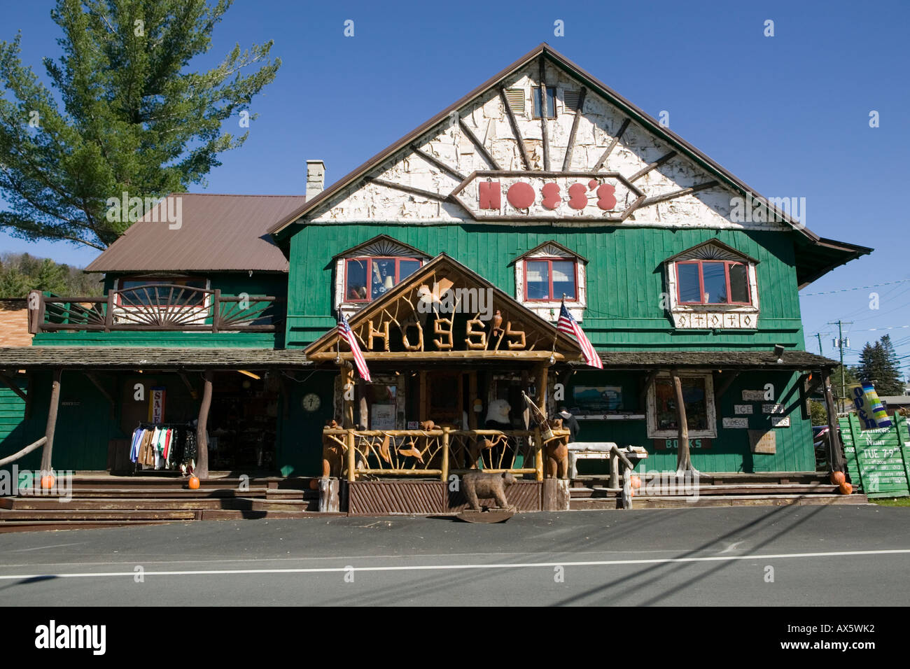 Hoss Store Long Lake Adirondack Mountains Hamilton County New York ...