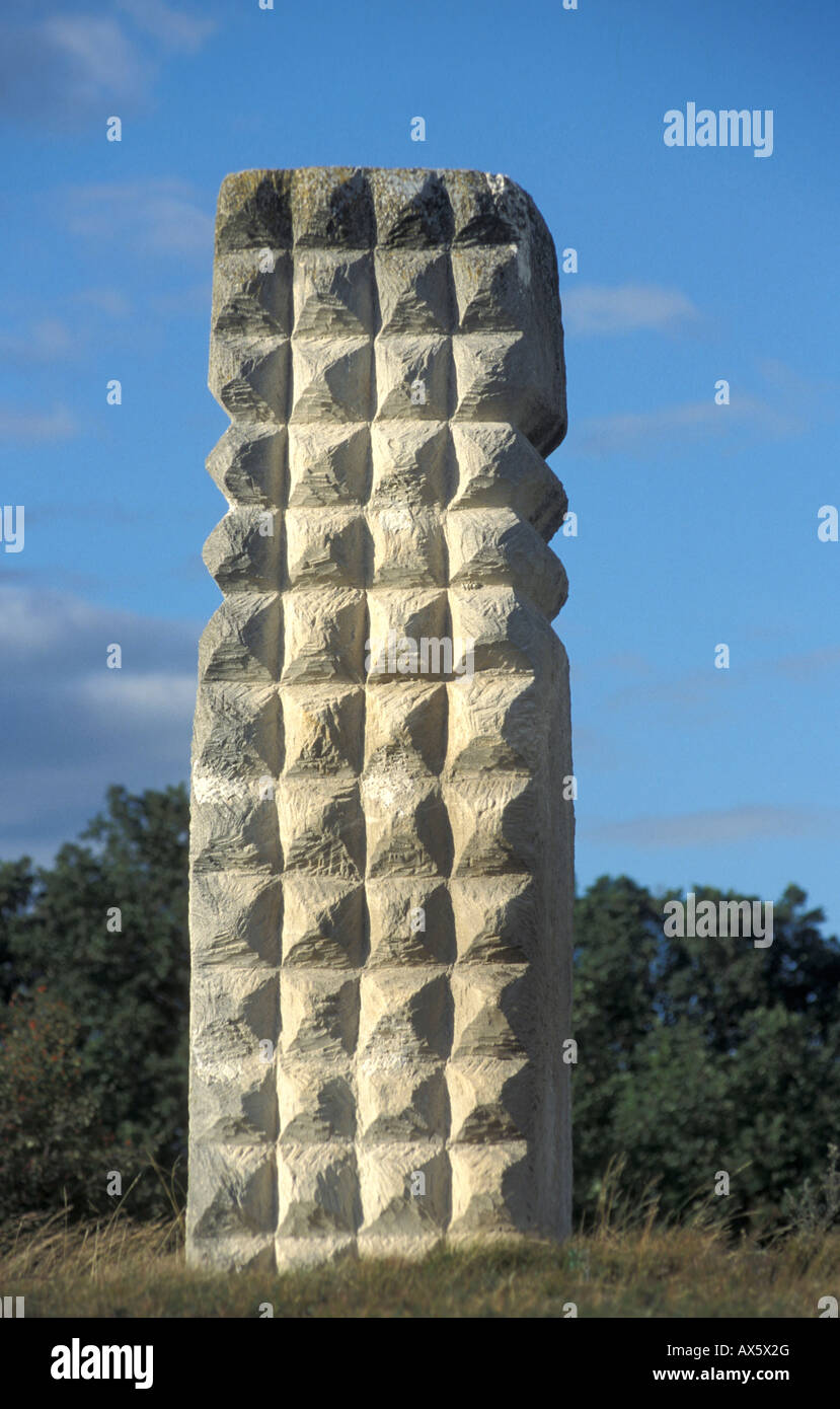 Sculpture in the Roman quarry St.Margarethen Stock Photo - Alamy