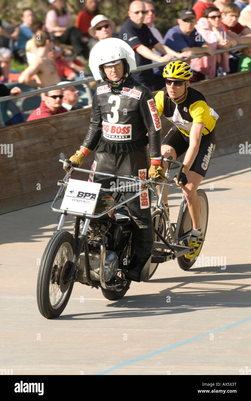 derny racing at the good friday international meet, herne hill ...