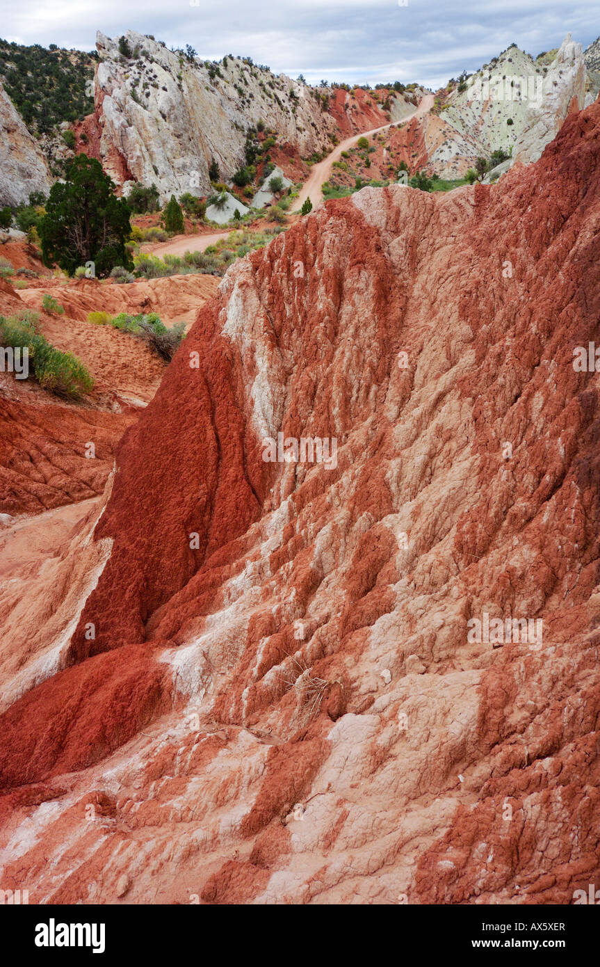 Clay formation, Waterpocket Fold, Strike Valley, Mulay Twist Canyon ...