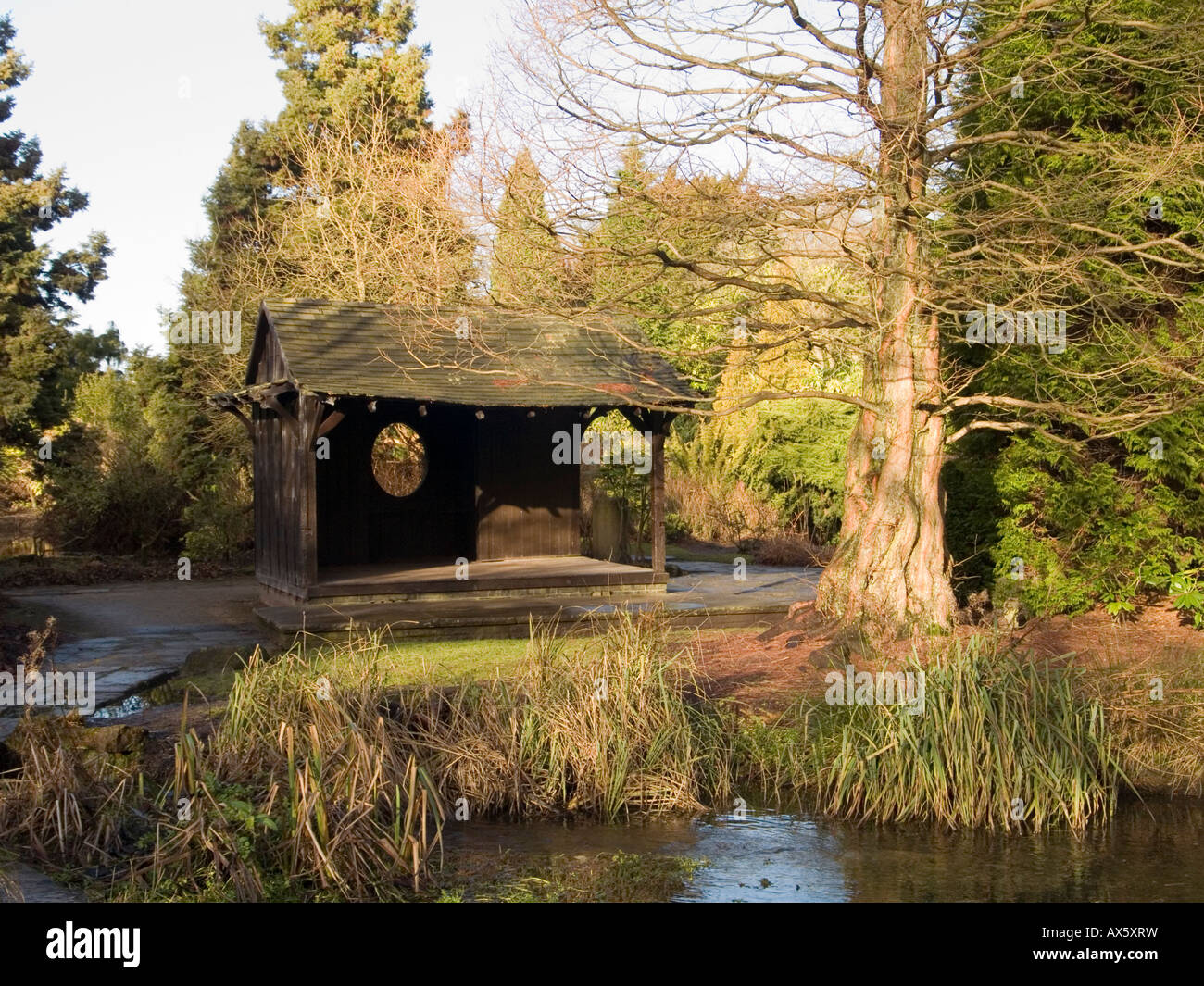 The gardens in the grounds of Newstead Abbey in Nottinghamshire East ...