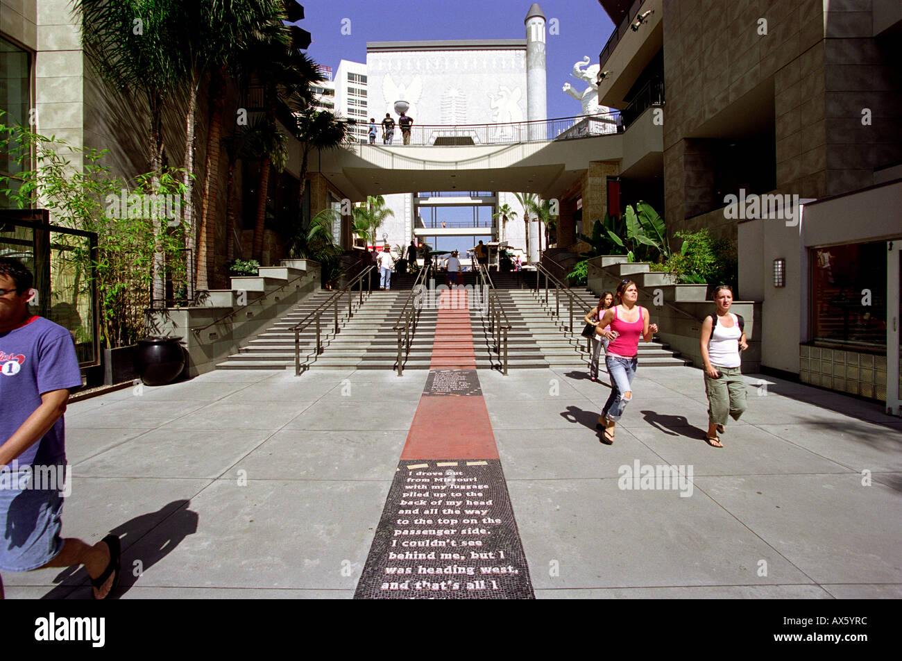 hollywood highland entertainment retail center multi-level complex ...
