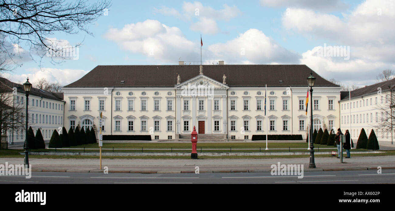 Bellevue Palace, primary residence of the German President, Berlin ...