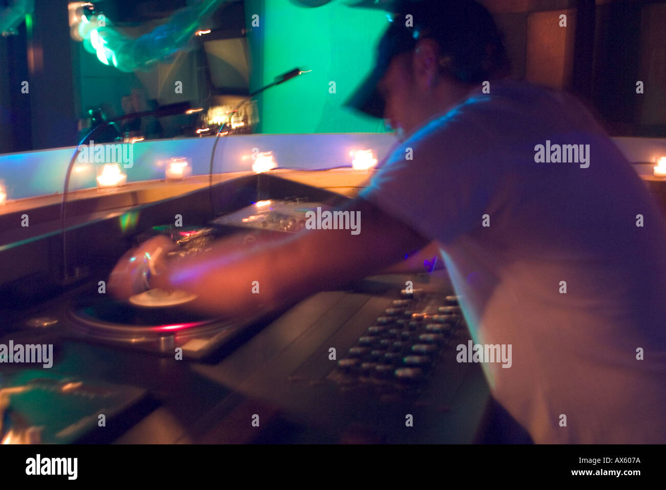 Nightclubbing and DJ Stock Photo - Alamy