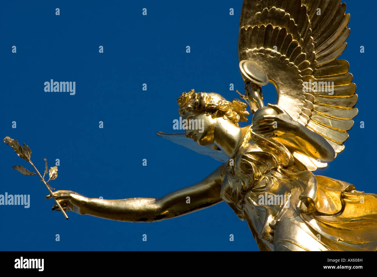 Friedensengel (Freedom Angel), Bogenhausen district, Munich, Bavaria ...