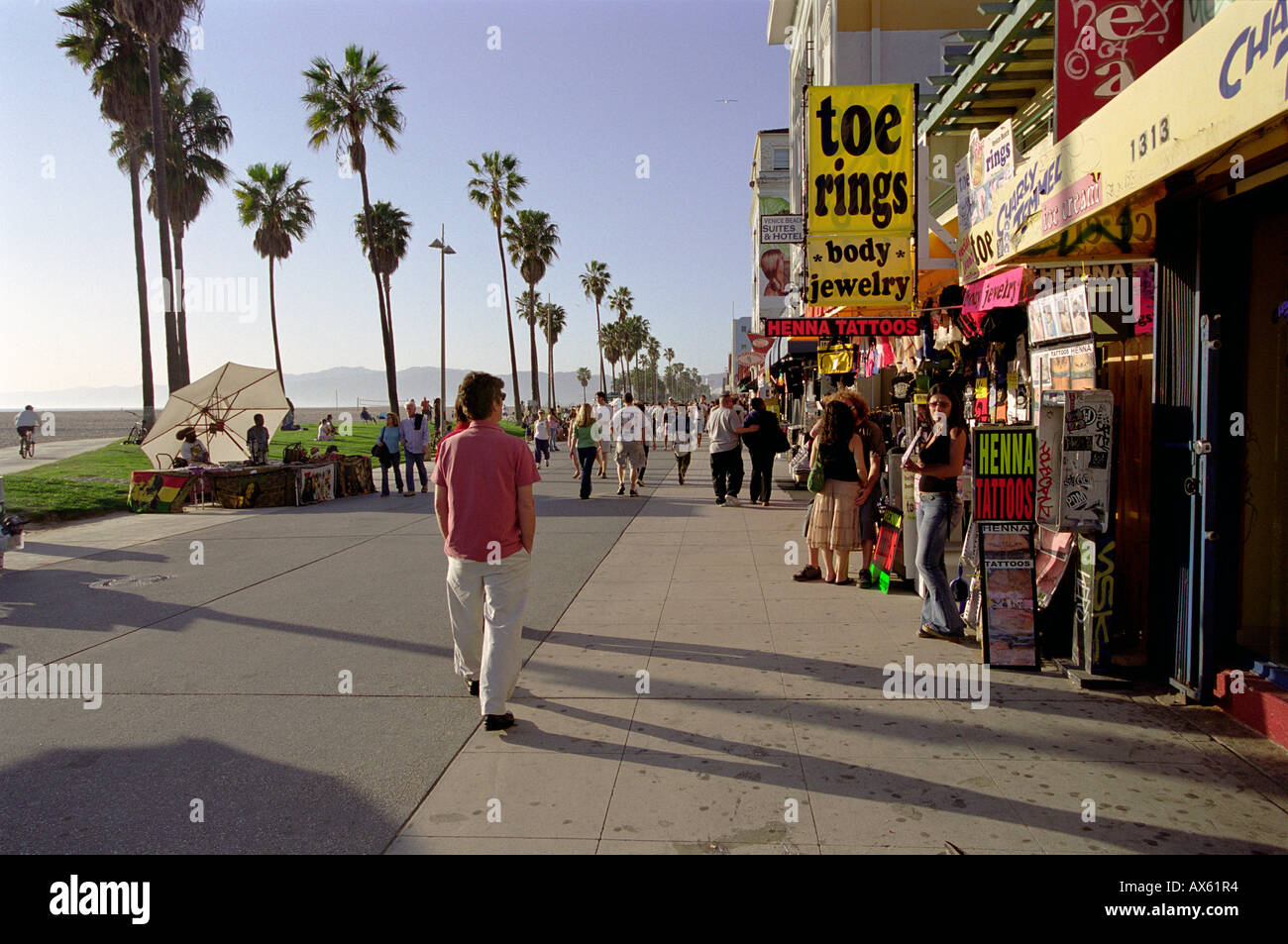venice beach california shop front stores Stock Photo - Alamy