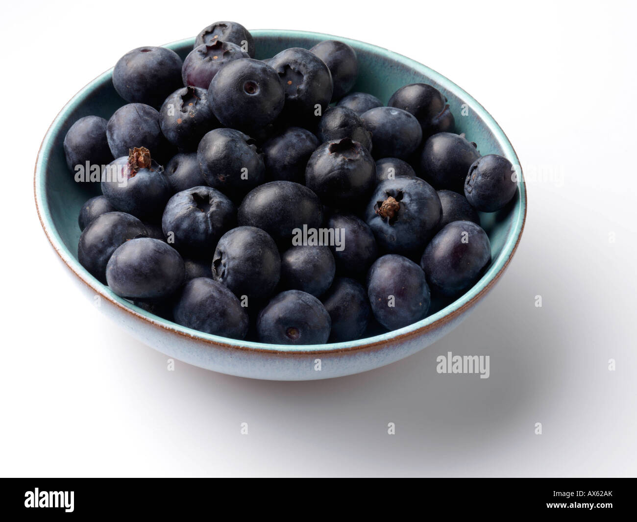 A bowl of blueberries ingredients editorial food Stock Photo - Alamy