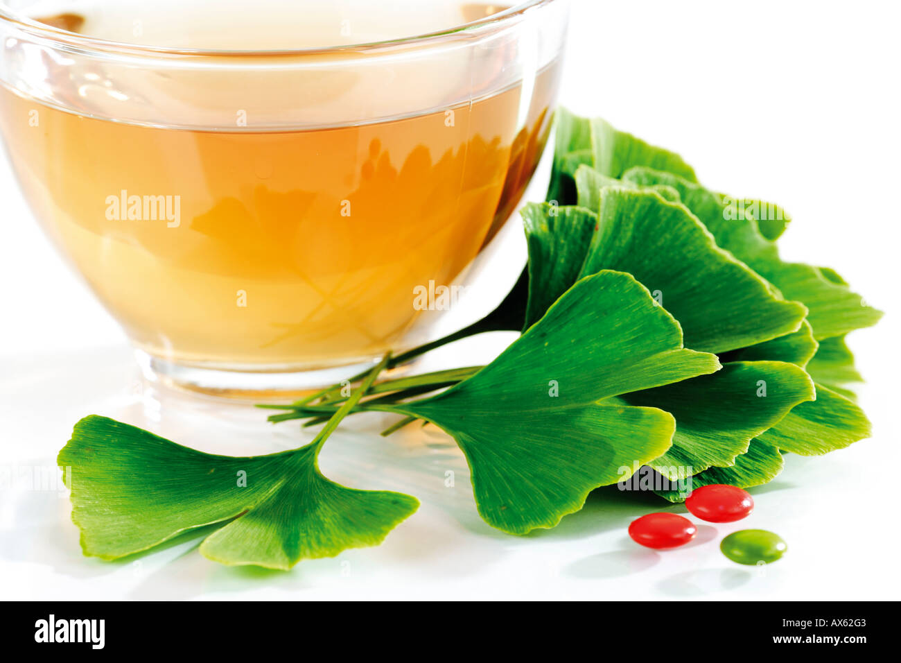 Ginko tea hi-res stock photography and images - Alamy