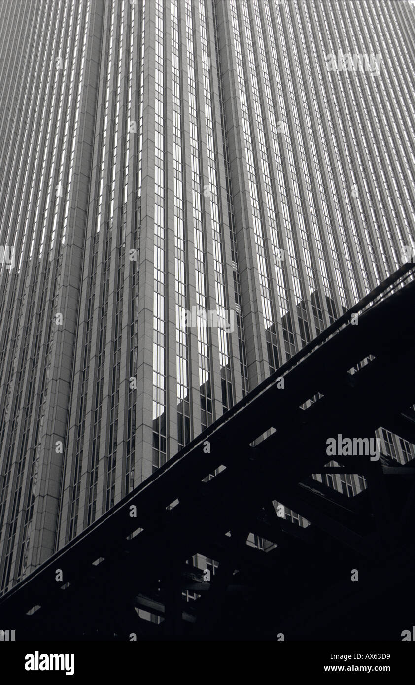 The Loop Chicago Illinois USA November 2002 Stock Photo - Alamy