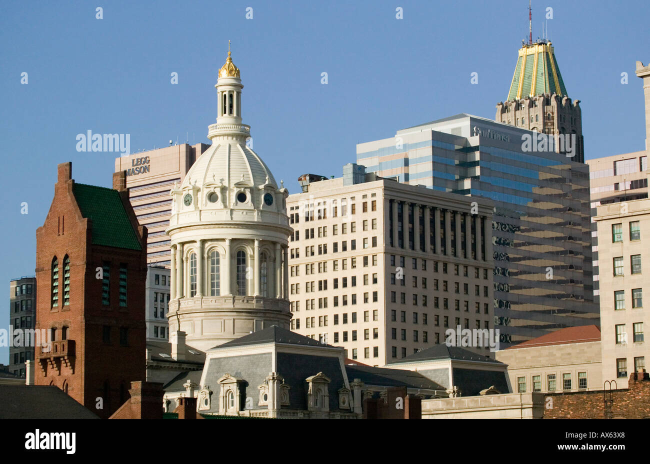 Baltimore md skyline hi-res stock photography and images - Alamy