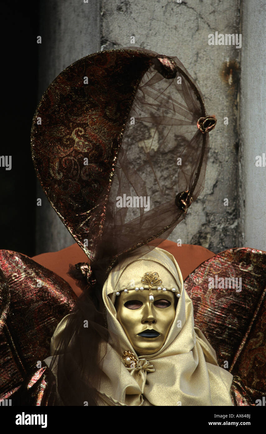 Venice portrait of a mask Italy Stock Photo - Alamy