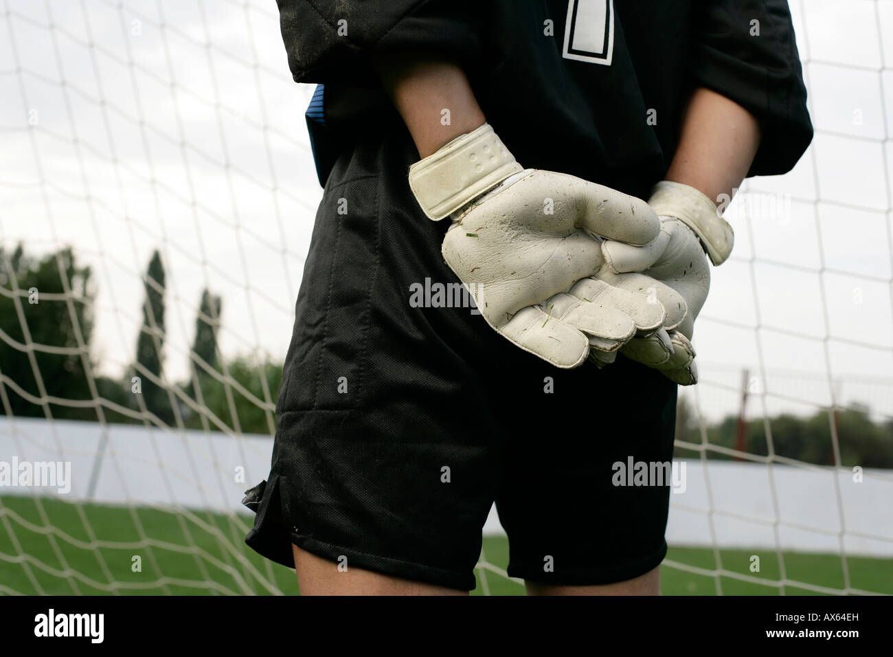 Goalkeeper gloves hi-res stock photography and images - Alamy