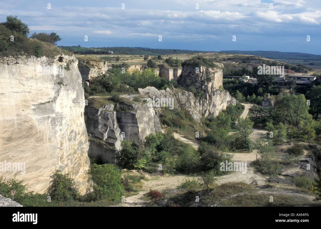 Roman quarry St.Margarethen Stock Photo - Alamy