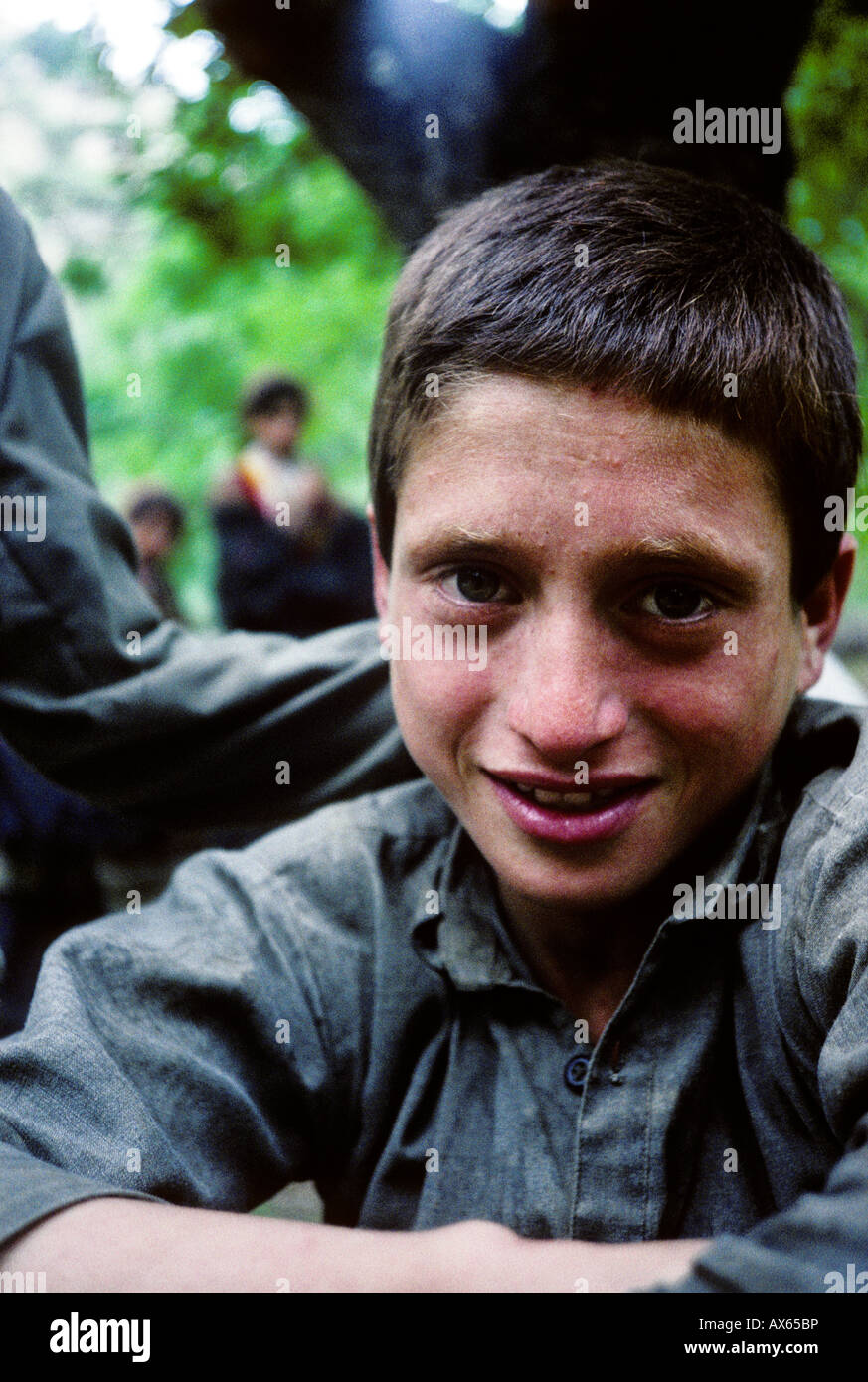 Kalasha boy, Kalasha Valleys, Chitral District, Pakistan Stock Photo ...