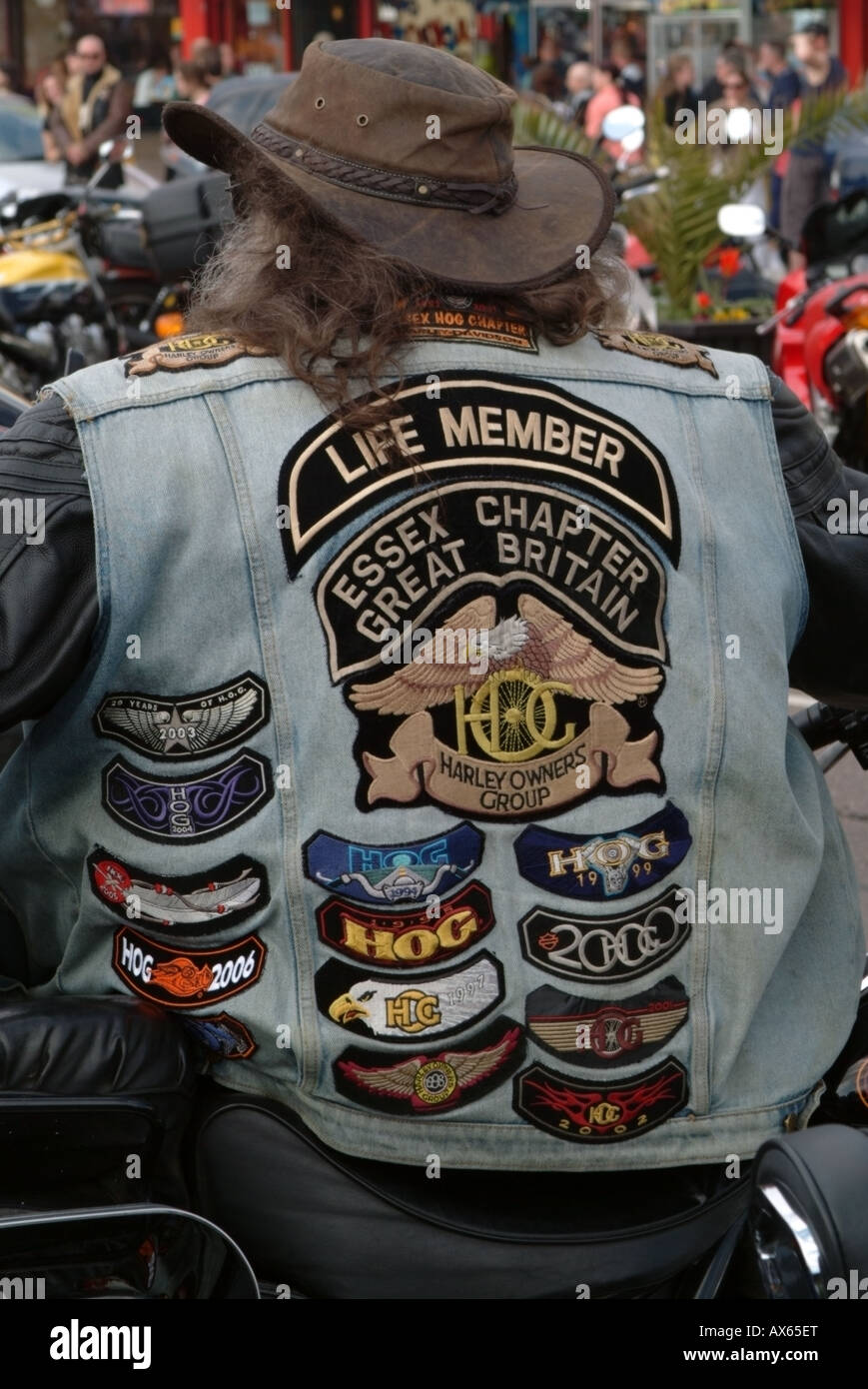 Biker badges hi-res stock photography and images - Alamy