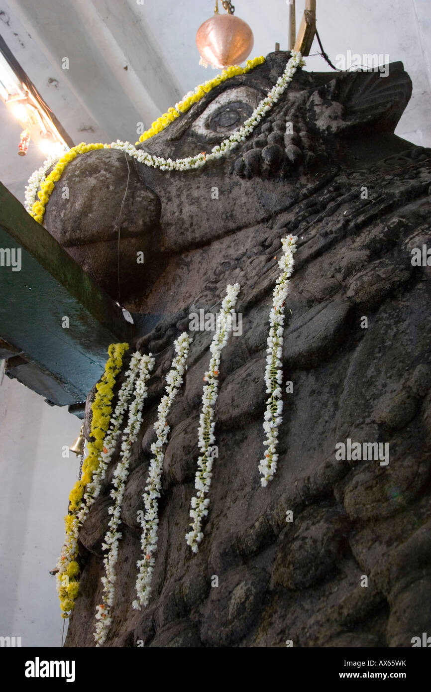 The Bull Temple of Nandi the sacred bull in Bangalore India Stock Photo ...